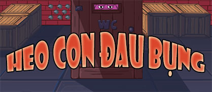 Game Heo con đau bụng - Game Vui