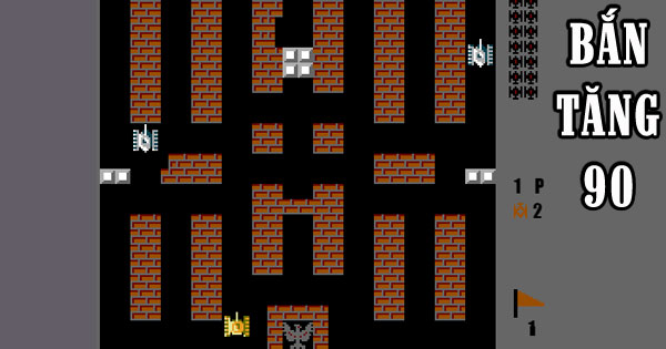 Game Bắn tăng 90 - Battle City 90 - Game Vui