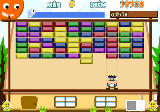 Game Nhanh tay xếp gạch - Game Vui