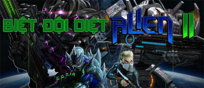 Game Biệt đội diệt Alien 2 - Alien Attack Team 2 - Game Vui