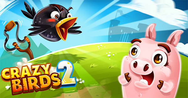 Game Chim điên 2 - Crazy Birds 2 - Game Vui