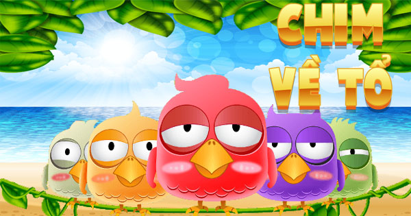 Game Chim về tổ 2 - Sort Bird - Game Vui