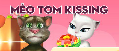 Game Mèo Tom kissing 2 - Tom Cat Kissing 2 - Game Vui
