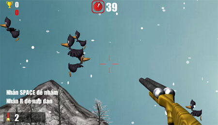 Game Bắn vịt 5 - Duck Hunt - Game Vui