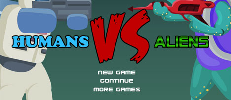 Humans vs Aliens - Game Vui