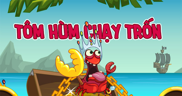 Game Tôm hùm chạy trốn - Tricky Crab - Game Vui