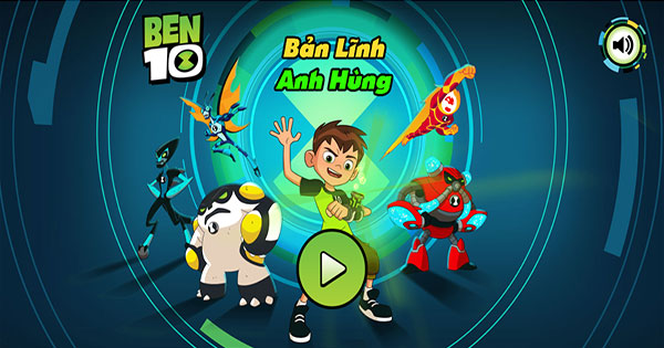 Game Ben 10: Bản lĩnh anh hùng - Ben 10: Hero Time - Game Vui