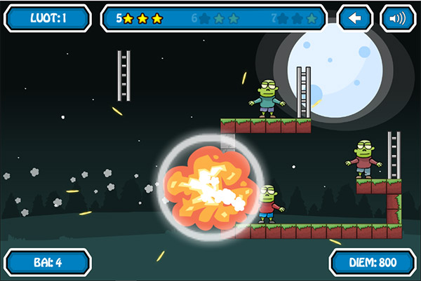 Game Tên lửa tấn công 2 - Missiles Attack - Game Vui