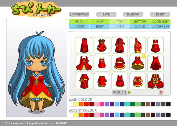 Game Vẽ Chibi online - Chibi Maker - Game Vui