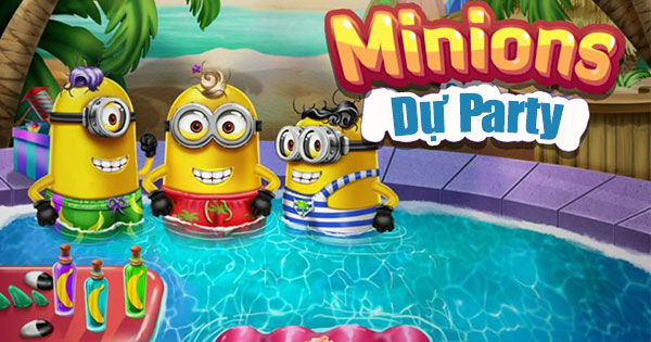 Game Minion dự Party - Minion Pool Party - Game Vui