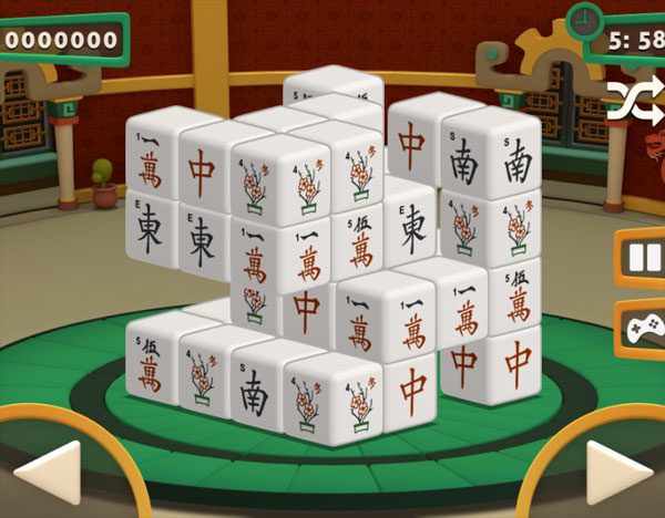 Game Mahjong 3D Online - Mahjong Dimensions 3D - Game Vui
