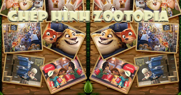 Game Ghép hình Zootopia - Zootopia Jigsaw Puzzle - Game Vui