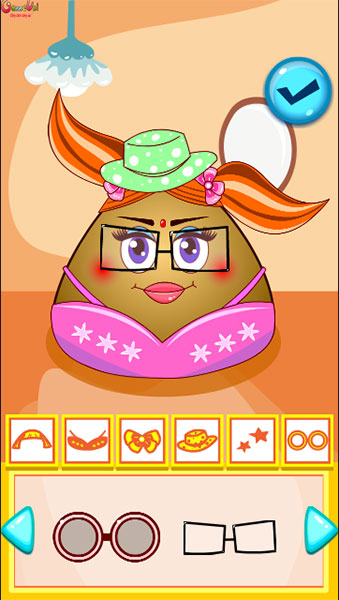 Game Thời trang Pou - Pou Girl Dress Up - Game Vui