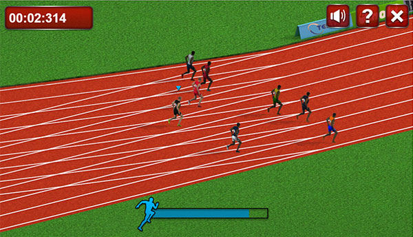 Game Thi chạy 100m - 100 Metres Race - Game Vui