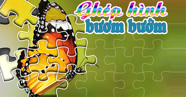 Game Ghép hình bươm bướm - Ultimate Butterfly Puzzle - Game Vui