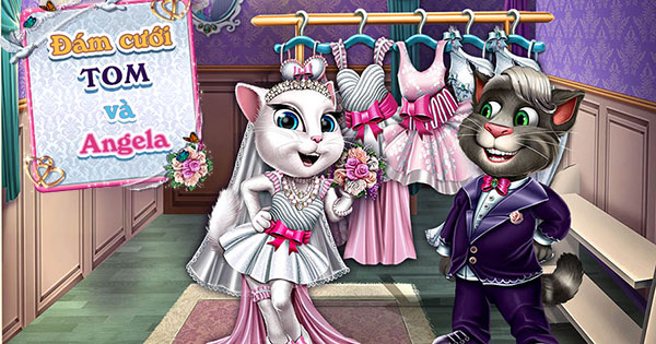 Game Đám cưới Tom và Angela - Tom And Angela Wedding - Game Vui