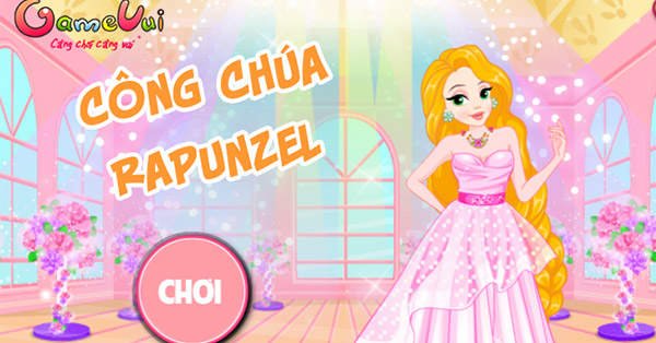 Game Công chúa Rapunzel - Princess Rapunzel Prom Salon - Game Vui
