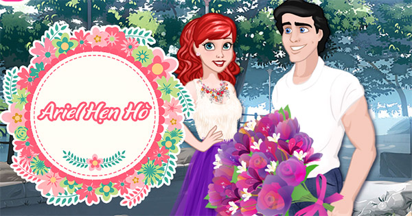 Game Ariel hẹn hò - Disney Princess Lovely Date - Game Vui