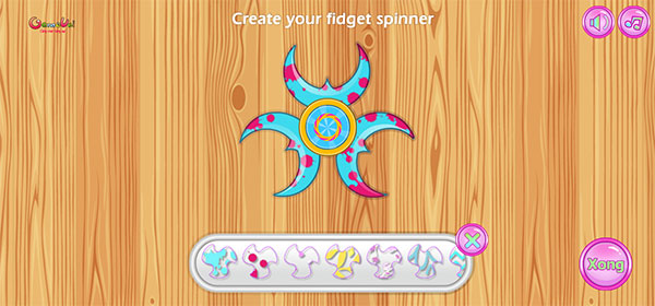 Game Con quay Spinner - Fidget Spinner Hero - Game Vui