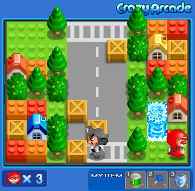 Game Đặt bom cổ điển - Crazy Arcade - Game Vui