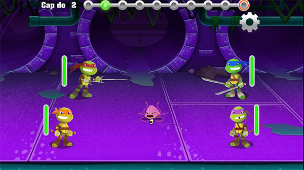 Game Ninja rùa chiến đấu - Teenage Mutant Ninja Turtles Pizza Quest ...