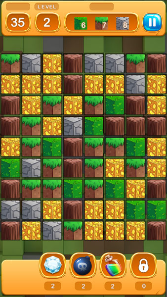 Game Xếp hình Minecraft - Minecraft Block Match - Game Vui