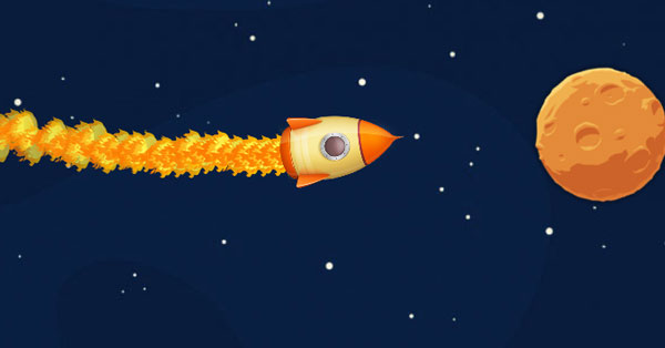 Game Tên lửa vũ trụ - Space Rocket - Game Vui