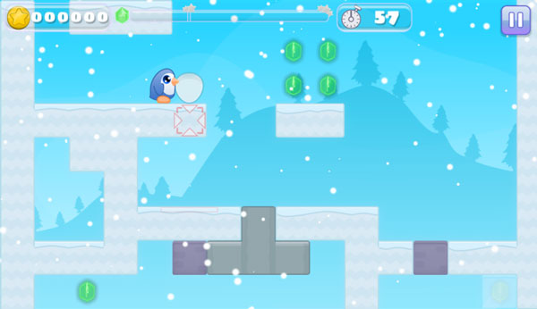 Game Chim cánh cụt bảo vệ trứng - Penguin Quest - Game Vui