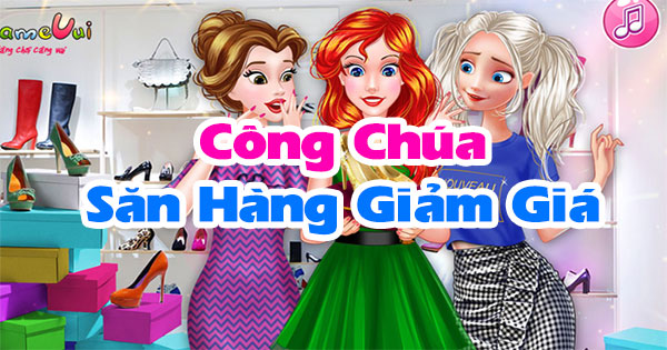 Game Công Chúa Săn Hàng Giảm Giá Princesses Statement Hills Obsession