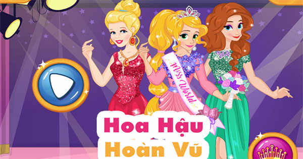 Game Hoa hậu hoàn vũ - Miss World Contest - Game Vui