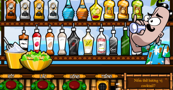 Game Pha chế Cocktail - Bartender Make Right Mix - Game Vui