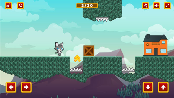 Game Mèo con về nhà - Lost Kitty Go Home - Game Vui