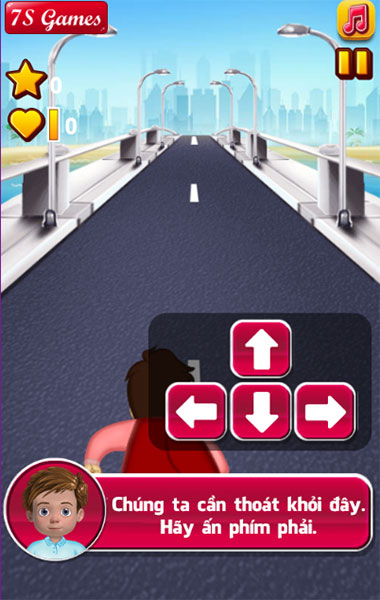 Game Chubby chạy trốn 2 - Chubby Boy Run - Game Vui