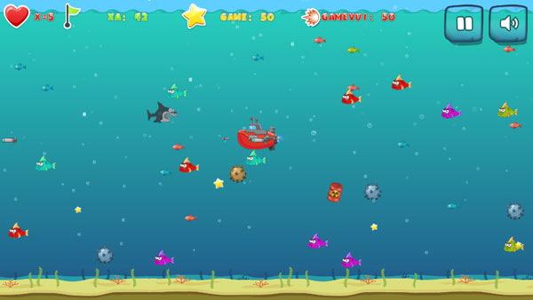 Game Cá mập điên - Mad Shark - Game Vui