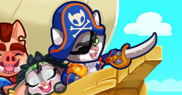 Game Kho báu cướp biển - Game Vui