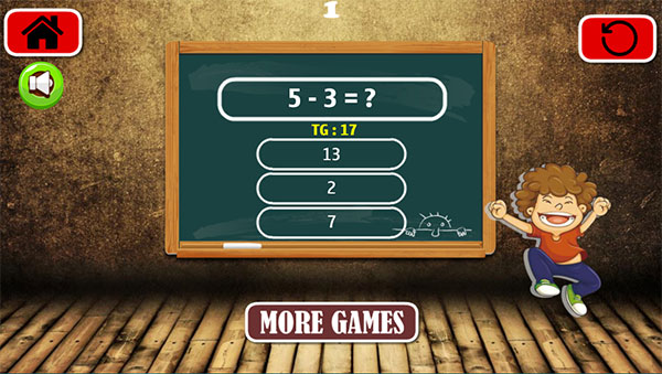 Game Bé học toán - Game Vui