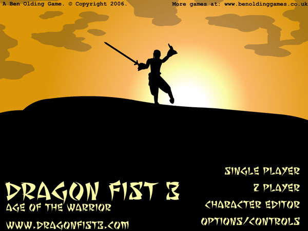 Game Rồng đen 3 - Dragon Fist 3 - Age of the Warrior - Game Vui