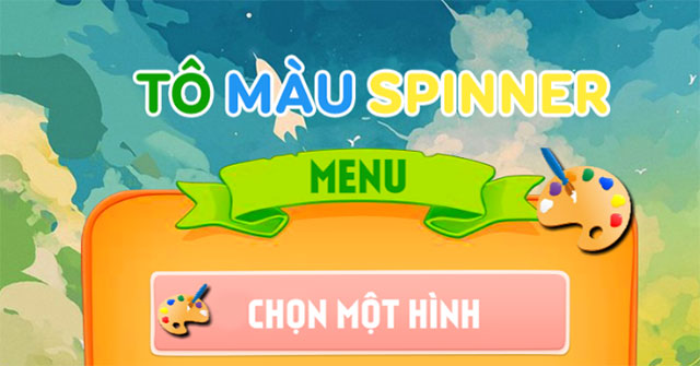 Game Tô màu Spinner - Game Vui