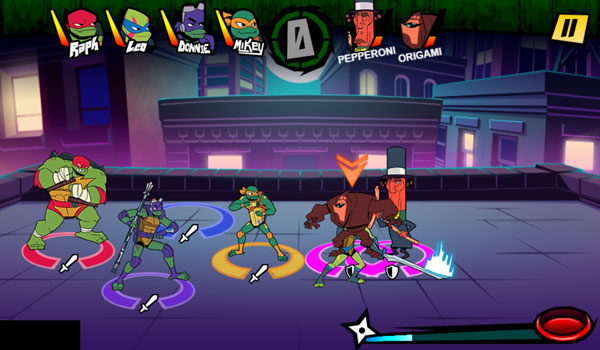 Game Ninja rùa bảo vệ thành phố - Game Vui