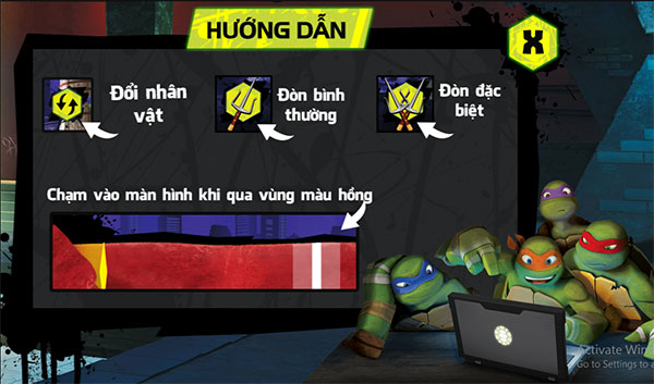 Game Ninja rùa trừ gian - TMNT Booyakasha Blitz - Game Vui
