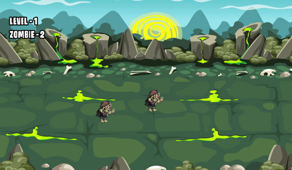 Game Zombie nổi dậy - Game Vui