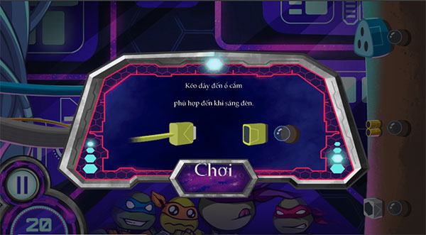 Game Ninja rùa - Game Vui