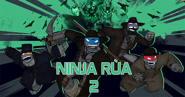 Game Ninja rùa 2 - Bảo vệ Thành phố - Game Vui
