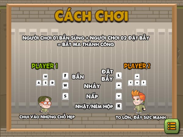 Game Ngôi nhà ma - Game Vui