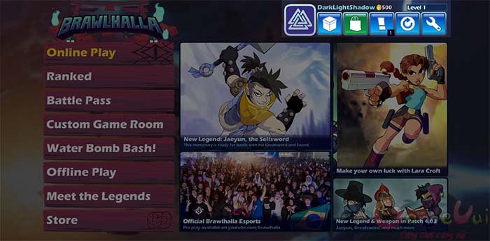 Mẹo, cách chơi cơ bản game hành động chặt chém Brawlhalla trên điện thoại