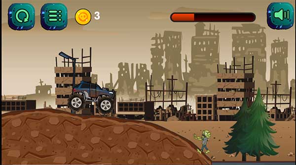 Game Xe tải diệt Zombie - Trucking Zombies - Game Vui