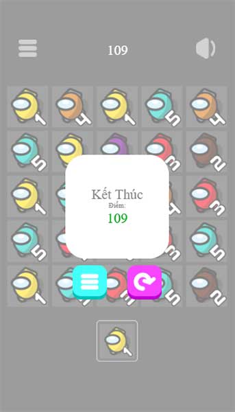 Game 2048 Among Us - Game Vui