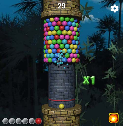 Game Bắn bóng 3D - Game Vui