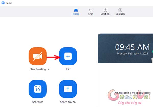 Cách học online qua Zoom - GameVui.vn