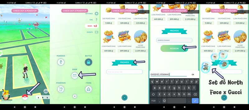 Tổng hợp mã code Pokemon Go cập nhật mới nhất 06/10/2024 - GameVui.vn